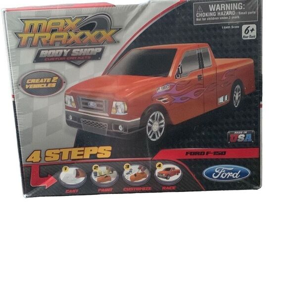 Ford | Toys | New Maxtraxxx Body Shop Custom Car Kit Ford F5 Truck Cast ...